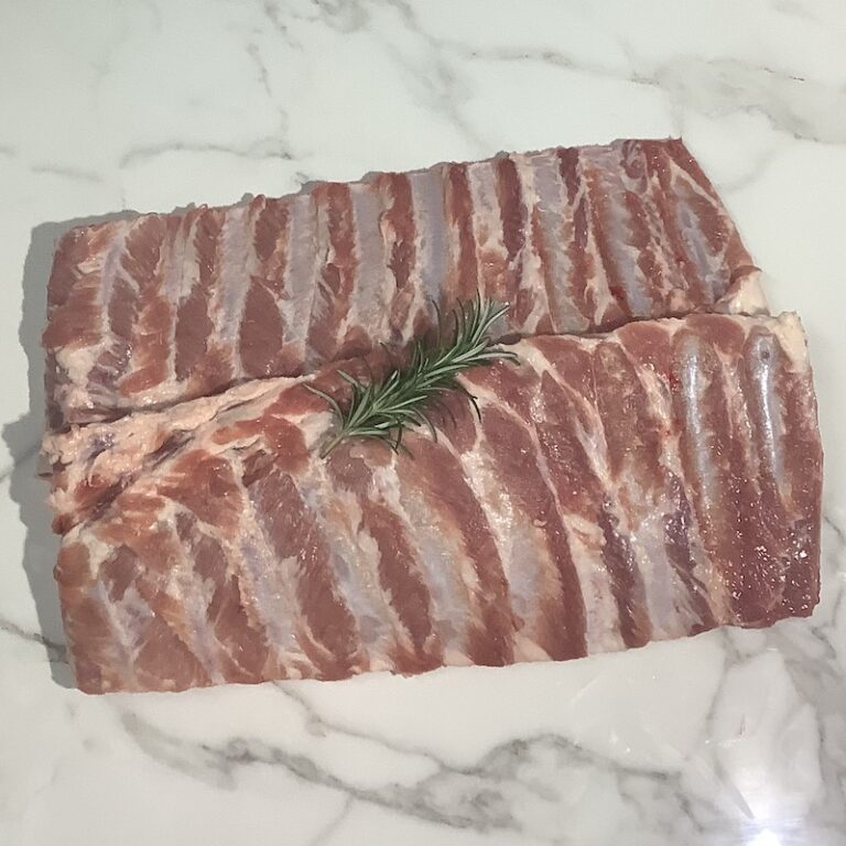 Breakout River Pork - USA Ribs, Plain | Plateau Fine Quality Meats